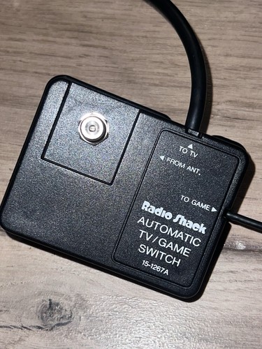Radio Shack Automatic TV/Game Switch 15-1267A | eBay