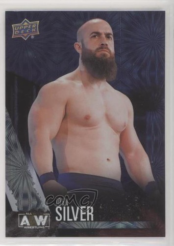 2021 Upper Deck AEW All Elite Wrestling Pyro John Silver #18 Rookie RC ...