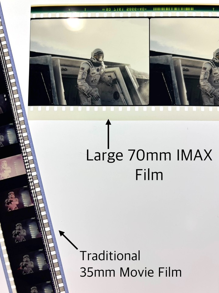 INTERSTELLAR 70mm IMAX Film Strip (3 Cell Segment) | eBay