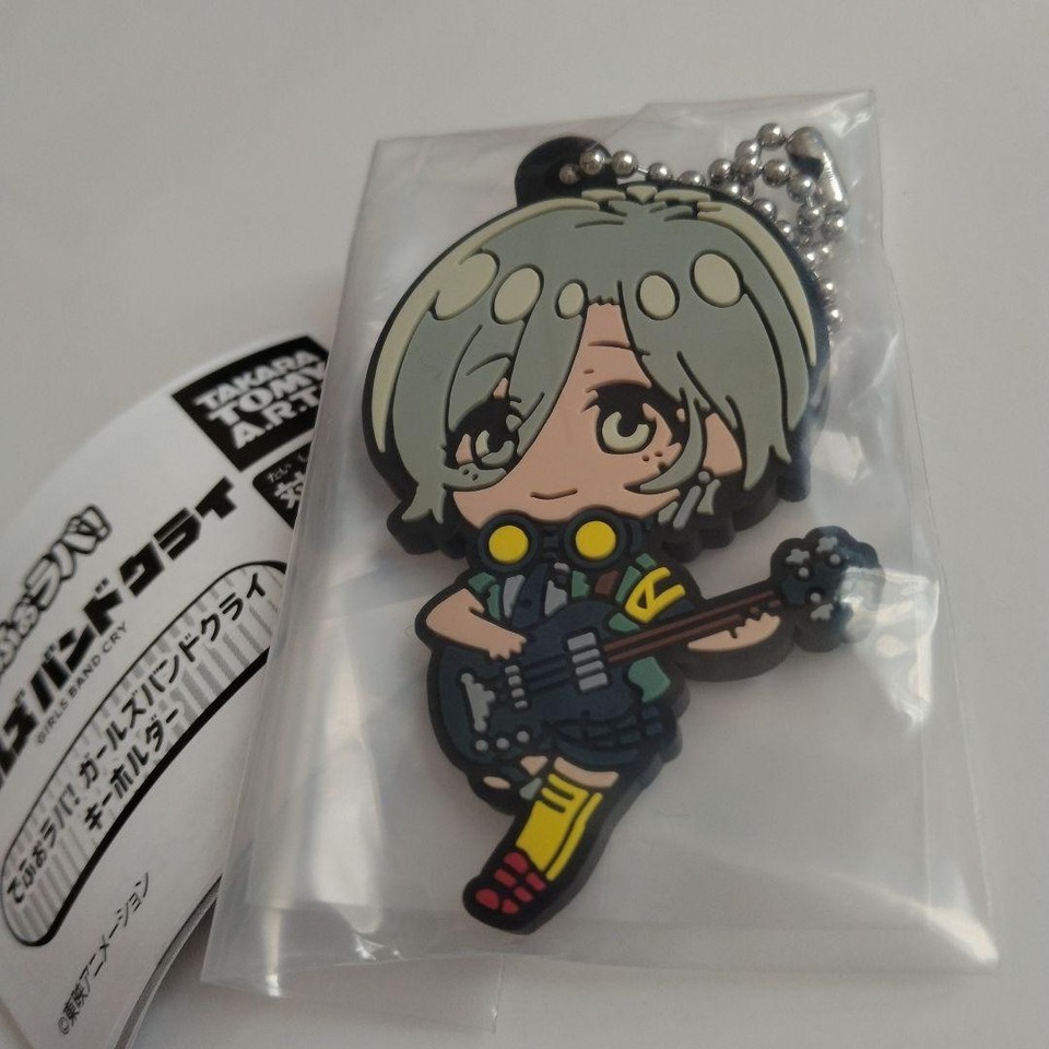 Gacha Capsule Toy Figure Deformed Rubber Keychain Gacha! Girls Band Cry ...