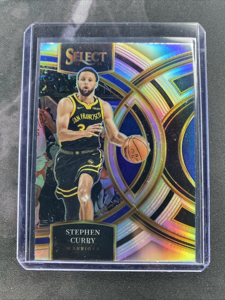 2023-24 Panini Select - Premier Level Stephen Curry #145 Silver Prizm ...