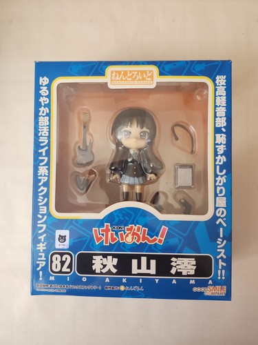 K-ON! Nendoroid 82 Mio Akiyama, All Accessories Included. SHIPS FROM U ...