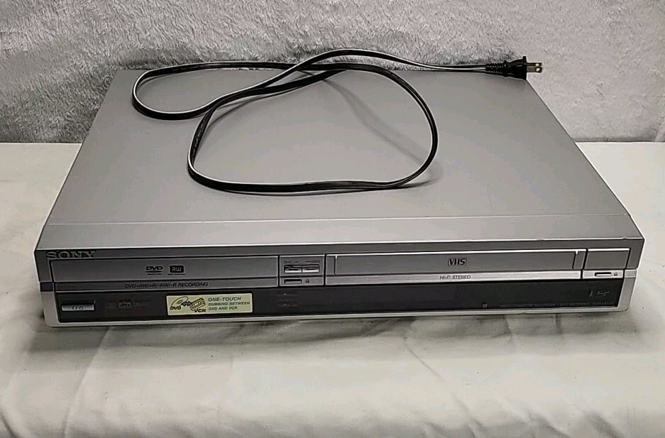 Working Sony RDR-VX515 DVD Recorder VCR Combo Player - VHS To DVD *No ...