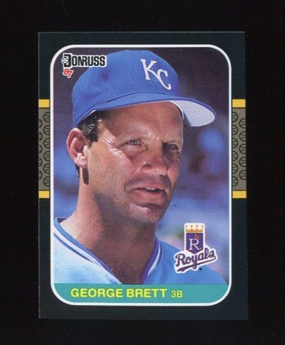 1987 DONRUSS #54 GEORGE BRETT HOF KANSAS CITY ROYALS | eBay