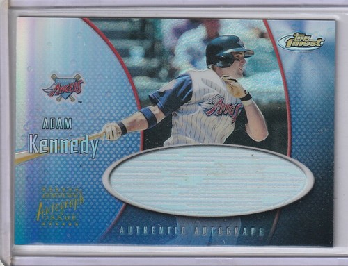 Adam Kennedy 2001 Topps Finest Authentic Autograph Angels | eBay