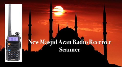 NEW MASJID AZAN RADIO RECEIVER MOSQUE SCANNER PORTABLE ADHAN ...
