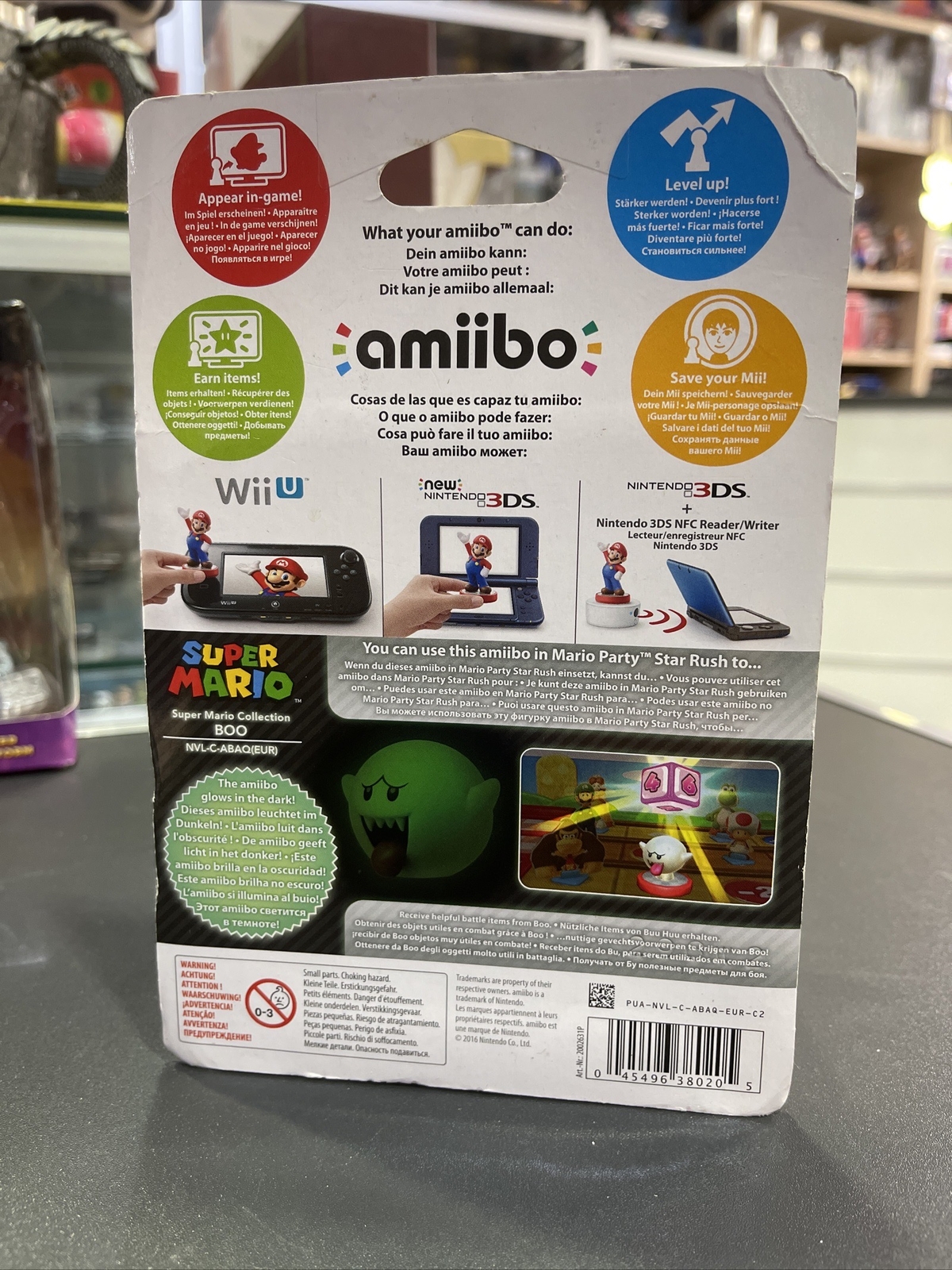 Amiibo Boo Buu Huu Super Mario Collection Nintendo Figur Neu OVP | eBay.de