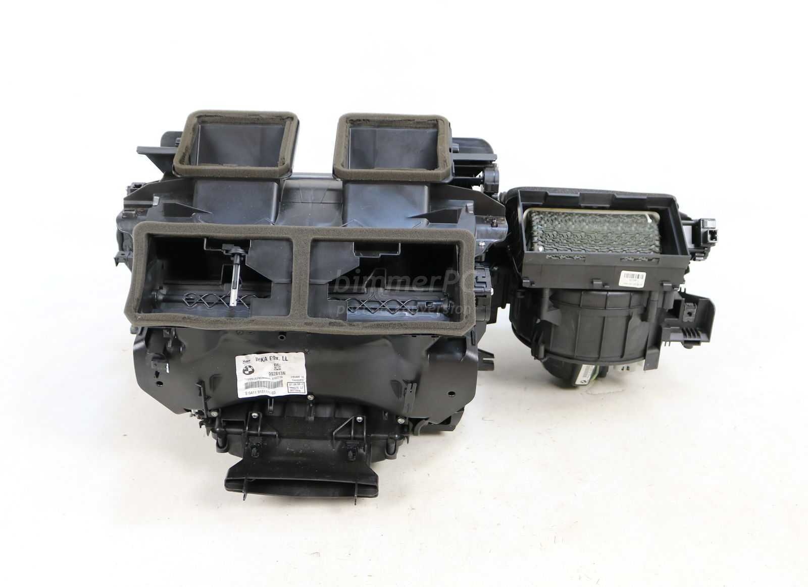 BMW E90 E92 E93 Heater Box Housing w AC Evaporator Blower M3 335xi 2007 ...