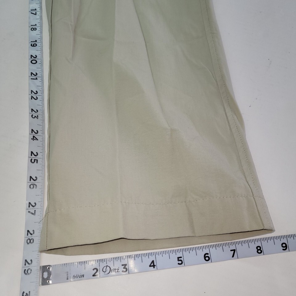 Travelsmith Quick-Dry Pants Mens 34x29 Khaki Lightweight Security ...