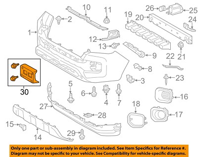 TOYOTA OEM 2016-23 Tacoma-Front License Plate Holder Mounting Bracket ...