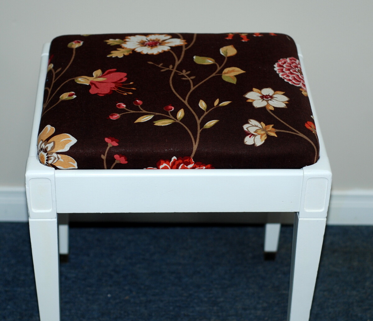 Vintage Mid Century Singer Sewing Machine Bench Piano-Seat Stool With ...