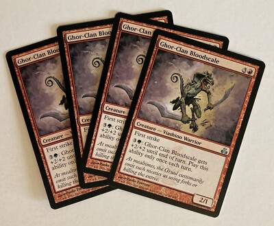 Ghor-Clan Bloodscale (4) Guildpact NM MTG Magic the Gathering | eBay