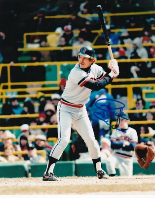 RICK LEACH DETROIT TIGERS ACTION SIGNED 8x10 | eBay