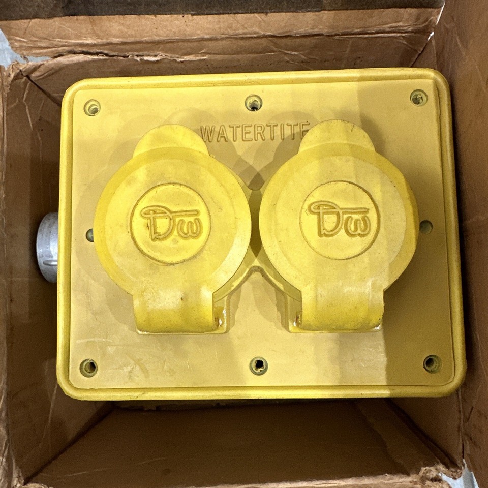 ⚡️Daniel Woodhead 3200 130135 Heavy Duty Port Multiple Outlet Box 2 ...