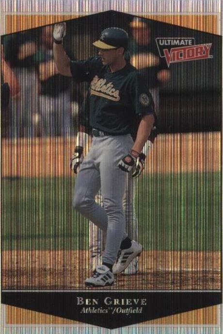 1999 Ultimate Victory - Ben Grieve #80 Victory Collection for sale ...