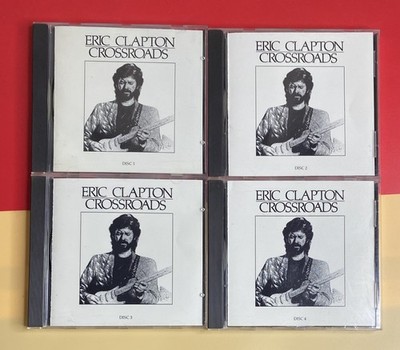 ERIC CLAPTON - Crossroads 4 CD Box Set (Discs & Cases only) 1988 Cream ...