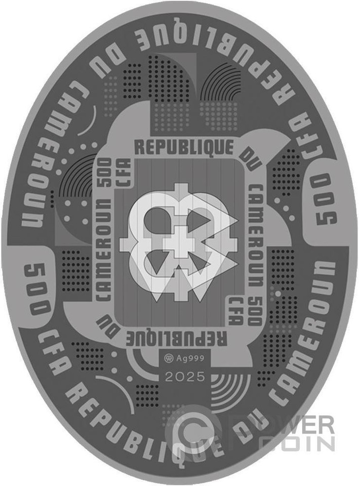 TYRANNOSAURUS REX Dinosauria Monnaie Argent 500 Francs Cameroon 2025 | eBay