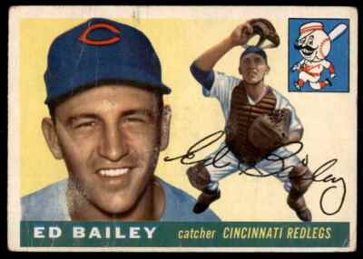 1955 Topps Ed Bailey Detroit Tigers #69 | eBay