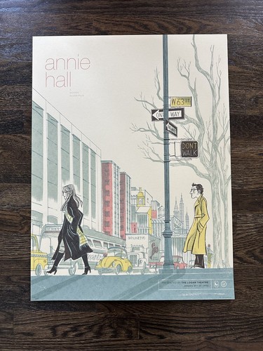 Annie Hall Screen Print Movie Poster by Anne Benjamin | eBay