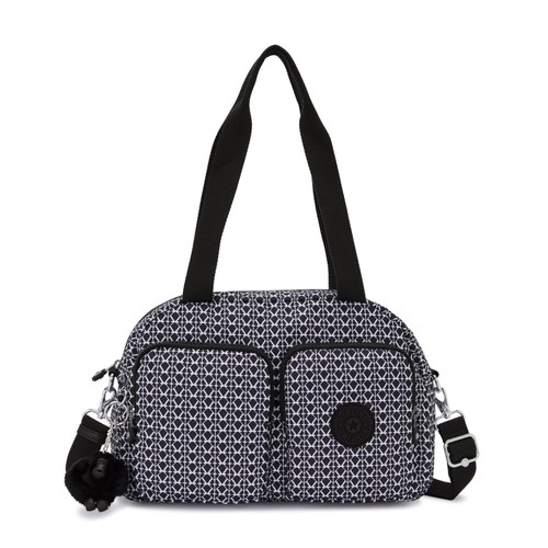 Kipling Shoulder Bag COOL DEFEA Handbag Cross Body SIGNATURE PRINT ...