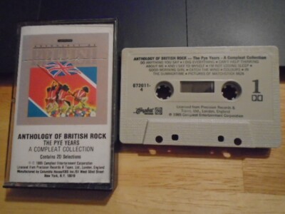 RARE OOP Pye Years Compleat CASSETTE TAPE Kinks DAVID BOWIE Mungo Jerry ...