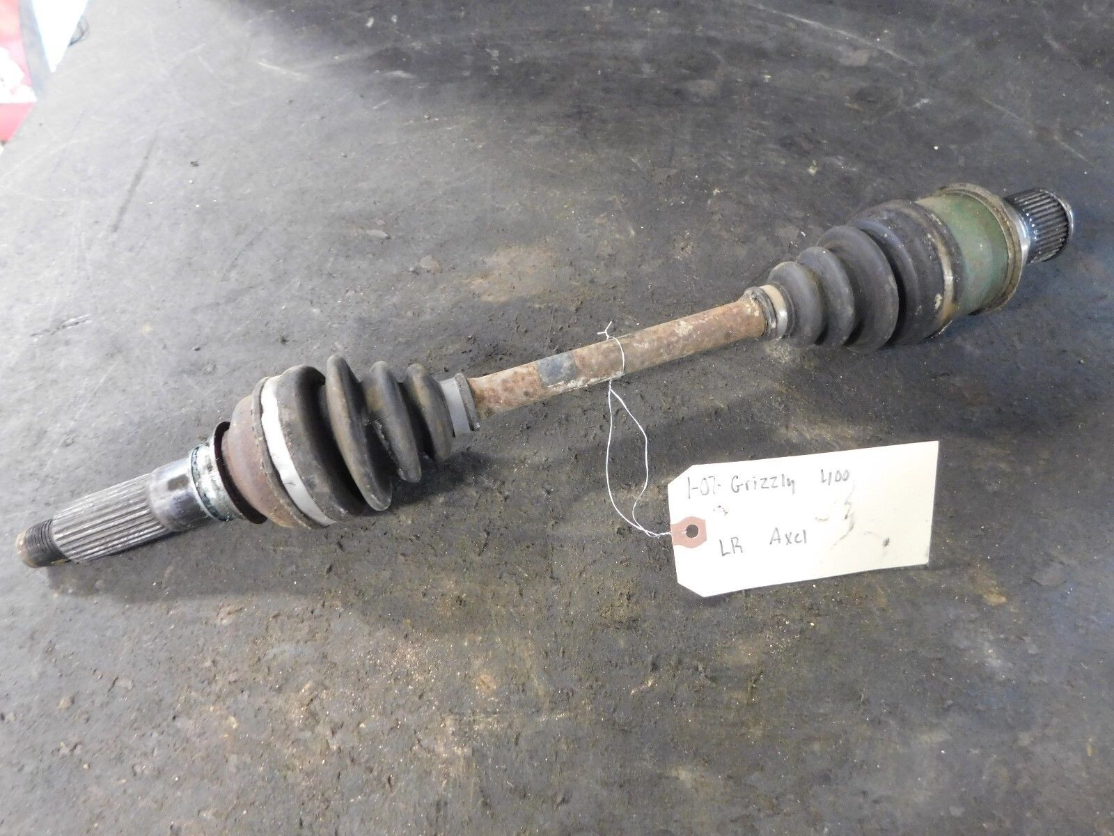 2007 Yamaha Grizzly 400 IRS Left Rear Axle 1D9-G6101-00-00 | eBay