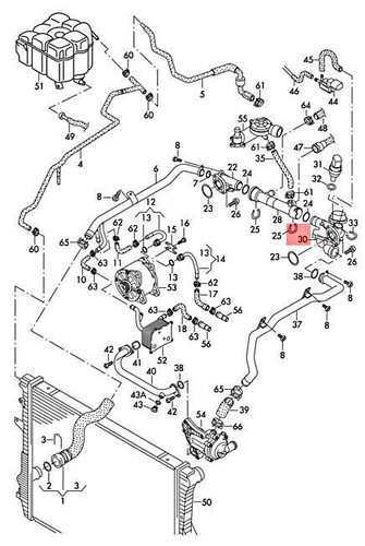 NEW VW TOUAREG 7P5 7P6 CONNECTOR UNION LEFT REAR 079121127G ORIGINAL NO ...