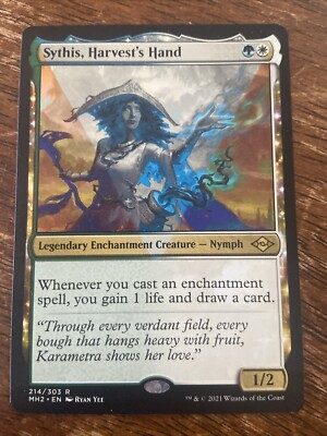 Sythis, Harvest's Hand MTG Alter/Altered Art Enchantress | eBay
