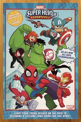 2018 Marvel Comics Super Hero Adventures Print Ad/Poster Spider-Man ...