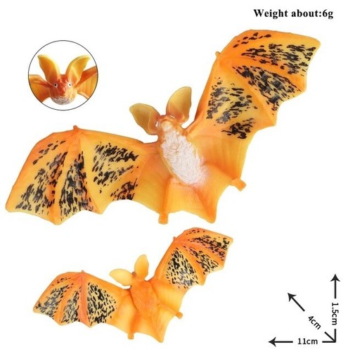 Painted Bat Animal Toy PVC Action Figure Kids Toys Party Gifts | eBay