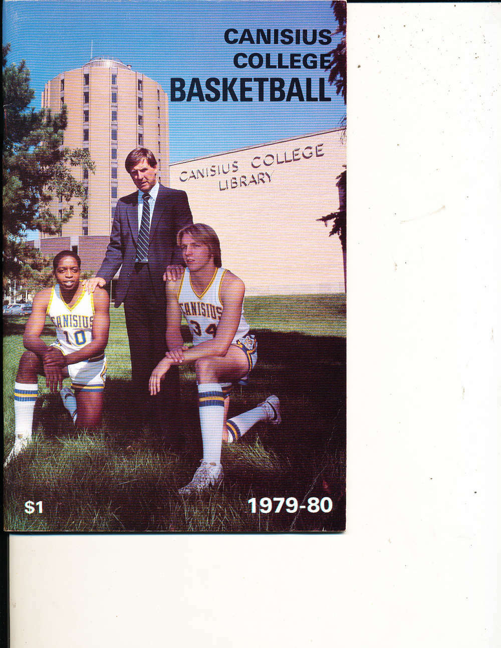 1979 - 1980 Canisius basketball media press guide bkbx15 | eBay