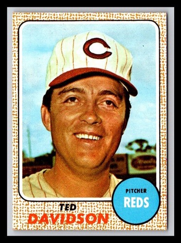 1968 Topps #48 Ted Davidson NM or Better | eBay
