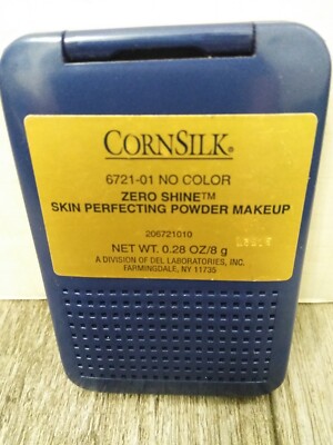 CORNSILK ZERO SHINE SKIN PERFECTING POWDER MAKEUP 6721-01 NO COLOR (0. ...