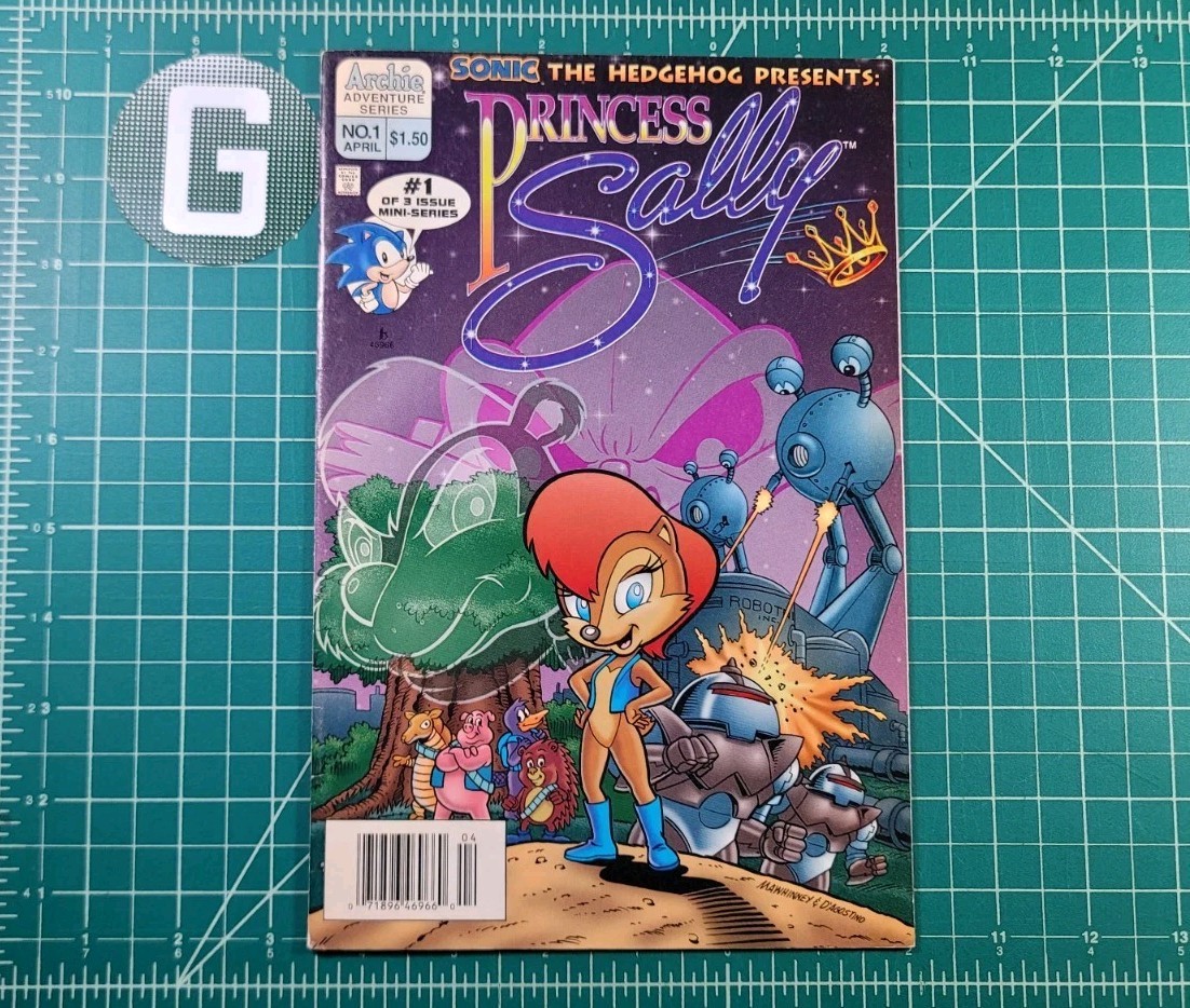 Sally Acorn Sonic Archie Comics 9909