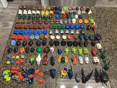 Huge Lego Bionicle / Hero Factory Mask Lot over 125 | eBay