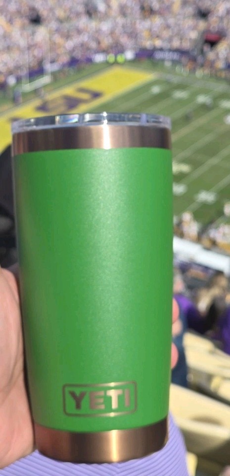 2025 Limited Edition LSU Tigers Stadium Yeti 20 Oz Tumbler Salute to ...