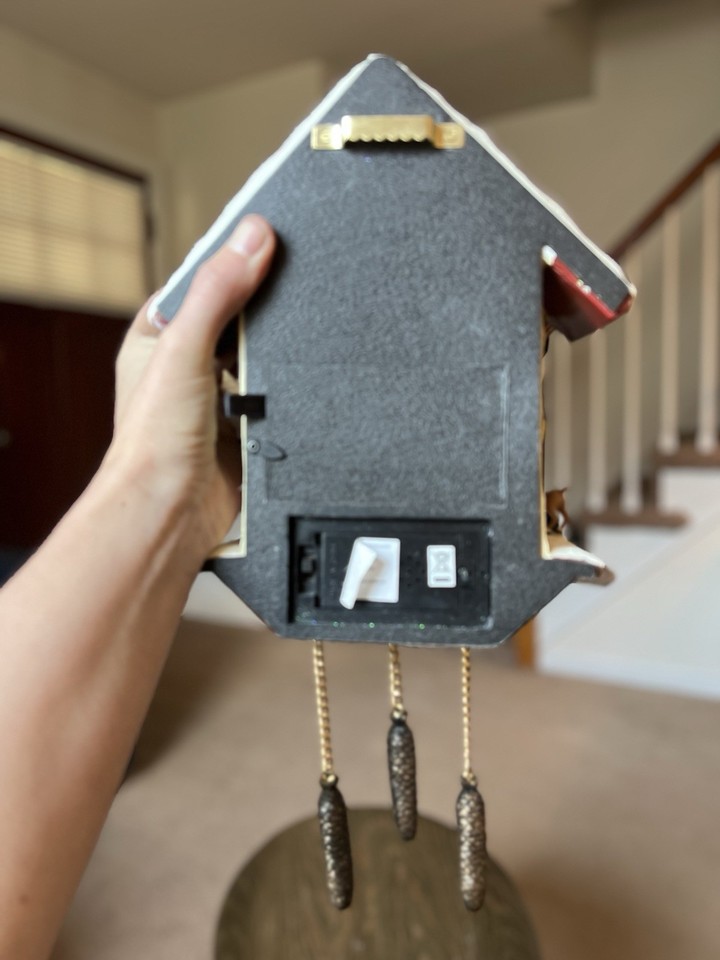 Bradford Exchange Rudolph Red Nose Reindeer Christmas Cuckoo Clock ...