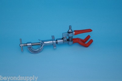 Lab Zinc Alloy Clamp Condenser Three Finger prong Swivel Clamp new | eBay