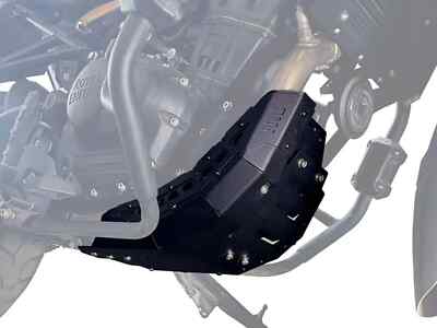Fit For Royal Enfield New Himalayan 450 Bash Plate Sump Guard Black | eBay