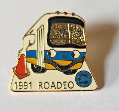 Edmonton Transit Bus Roadeo 1991 Lapel Pin Cartoon Alberta Canada | eBay