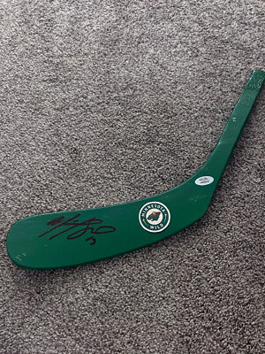 MARCUS FOLIGNO Minnesota Wild Autograph SIGNED Hockey Stick Blade PSA ...