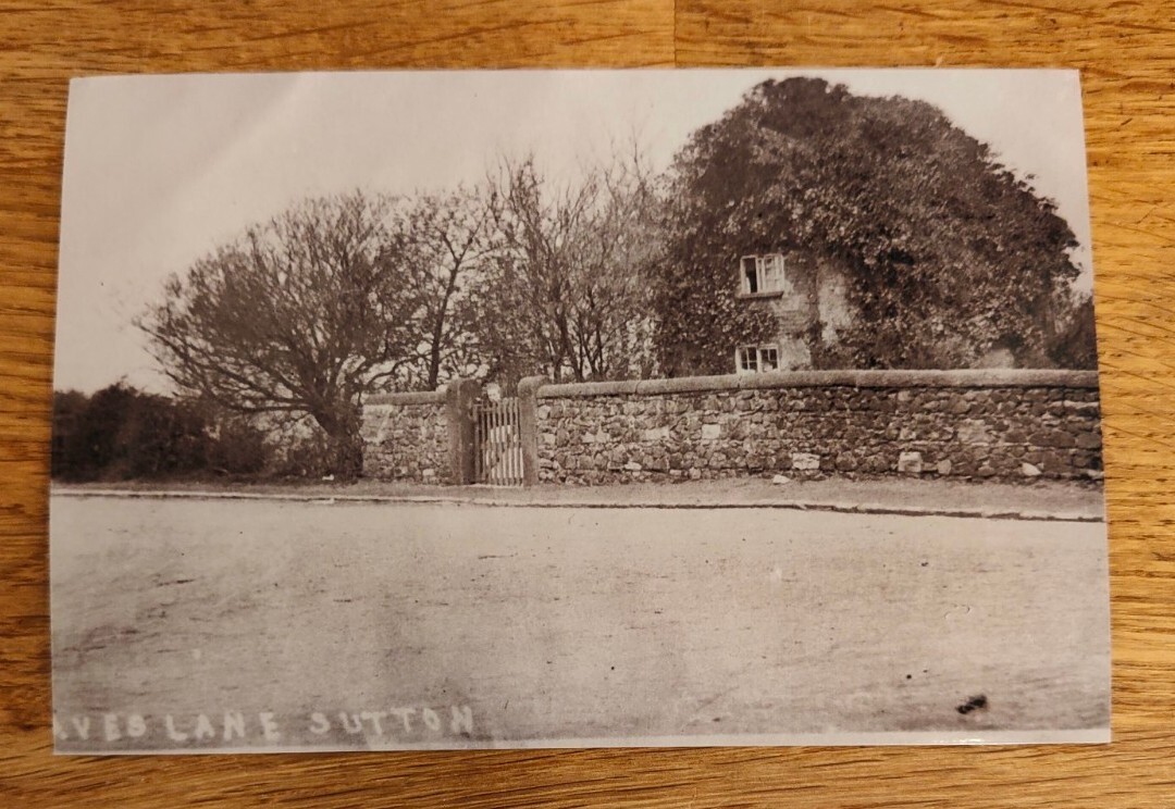 PHOTO - Old St Helens Lancs / Merseyside Reprint Eves Lane Sutton *LOT ...