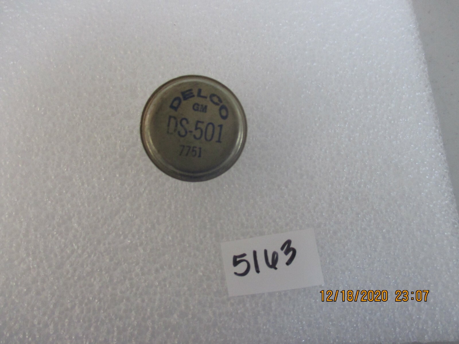 Delco DS-501 Transistor 1950's 1960's | eBay