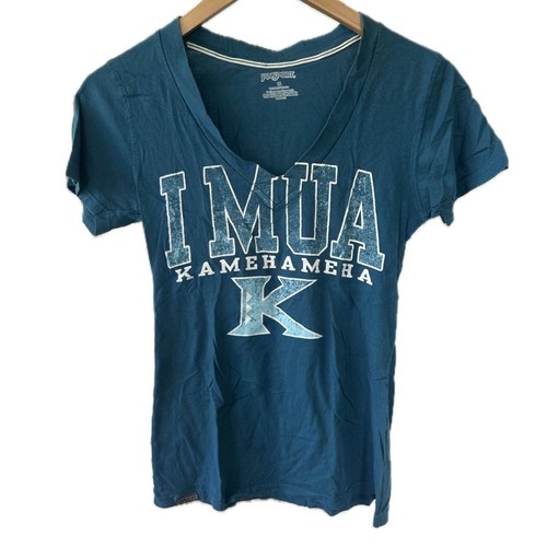 Jansport Women's 100% Cotton IMUA Kamehameha Schools Warriors V-Neck T ...