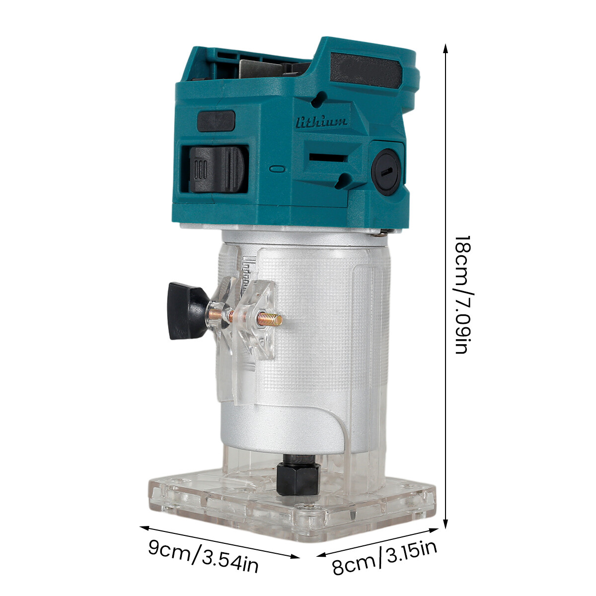 Electric Hand Trimmer Compact Trim Router Joiner Tool with 6 Variable ...