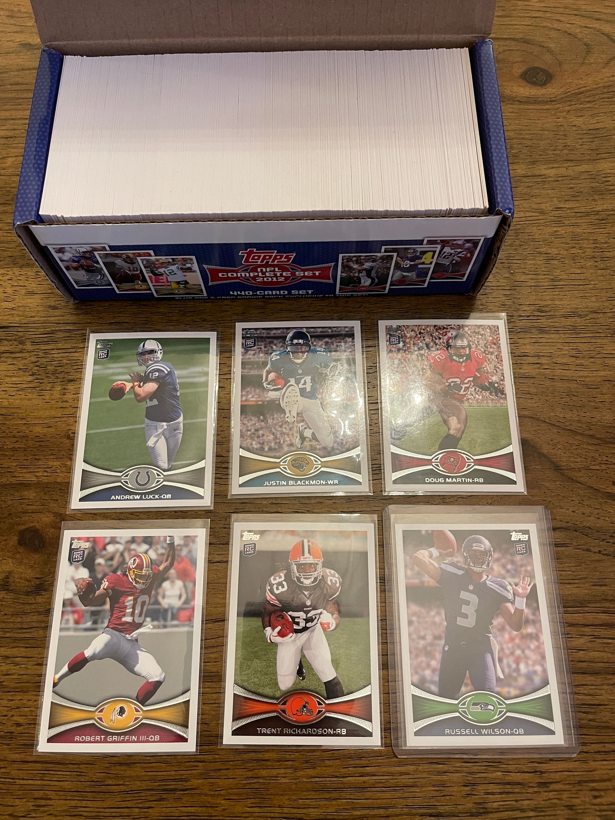 2012 Topps Football Cards 1-200 + Factory Set VARs (NM) - Complete Your ...