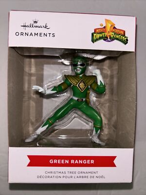 Hallmark Mighty Morphin Power Rangers Green Ranger Christmas Tree ...