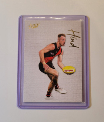 2022 AFL SELECT FOOTY STARS BLANK CANVAS CARD ESSENDON BOMBERS NICK ...