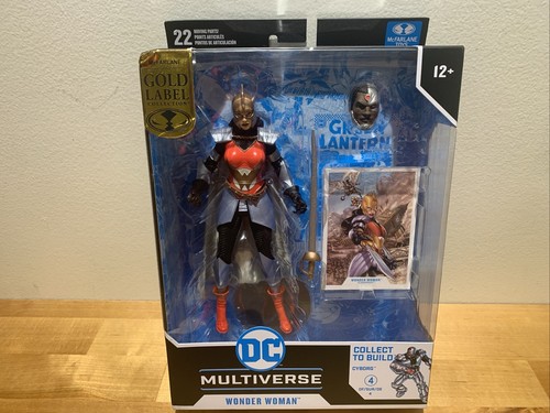 McFarlane Toys DC Multiverse Flashpoint WONDER WOMAN Cyborg Head BAF ...