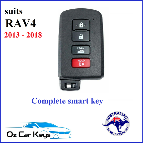 SMART PROXIMITY REMOTE KEY SUITS TOYOTA RAV4 RAV 4 2013 2014 2015 2016 ...